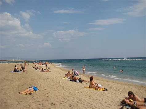 Platja De Barceloneta Very Nice City Beach In Barcelona Flickr