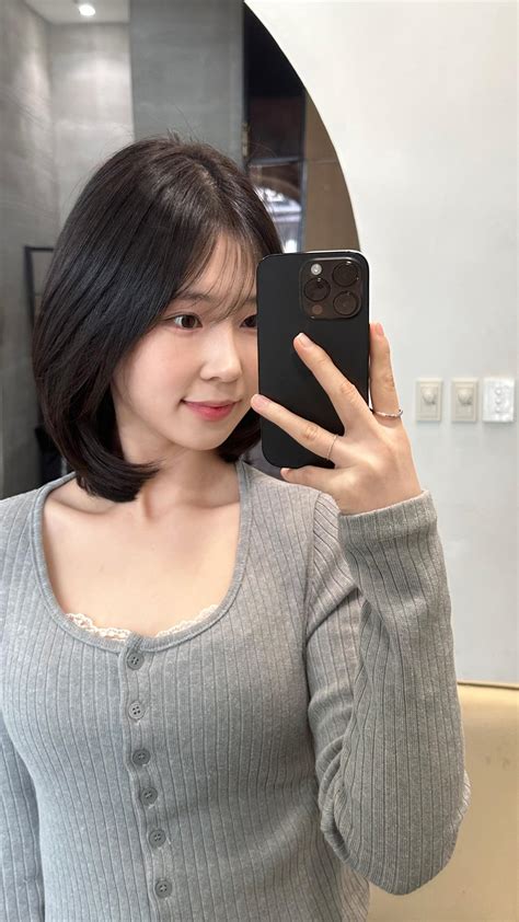 중단발레이어드컷 단발레이어드컷 수호 🌿고객님 후기 511sh 중단발 이미지의 맞는 디자인을 찾다🍃 라라펌 시술예약은 네이버