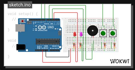 Tombol Kuis Cepat Wokwi Esp32 Stm32 Arduino Simulator