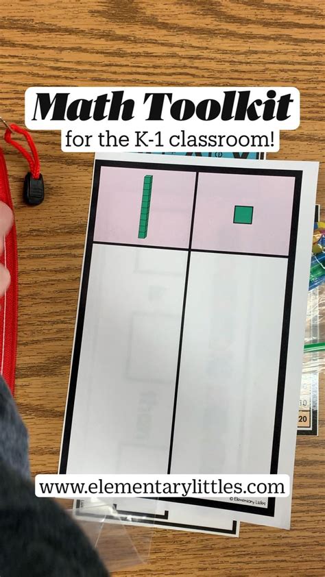 Math Toolkit Math Workshop Kindergarten Math Center Teaching Tips