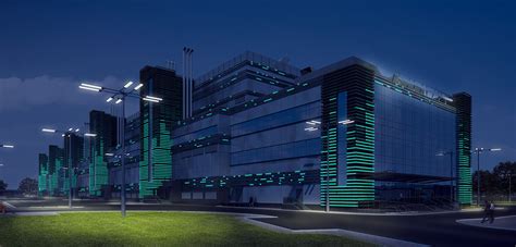 Data Center Lighting Design Behance