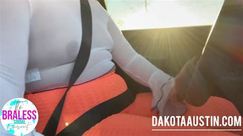 Driving Around Braless In My Sheer Top xxx Videos Porno Móviles Películas iPornTV Net