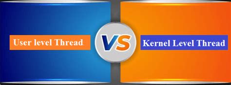 Difference Between User Level And Kernel Level Threads In Operating System Tpoint Tech