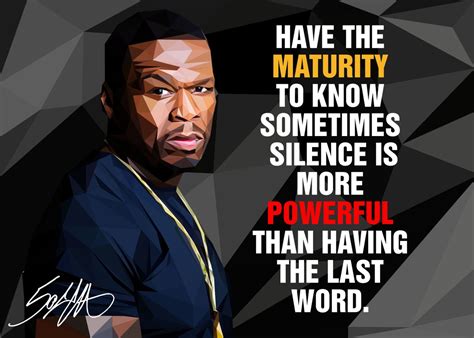 50 Cent Quotes Poster Picture Metal Print Paint By Lowpoly Posters