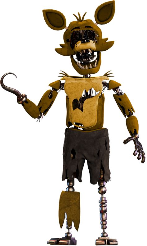 Fnaf Movie Golden Foxy By By Ajosterio On Deviantart