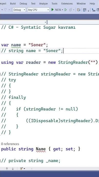 Programlamada Syntactic Sugar Kavramı Shorts Youtube