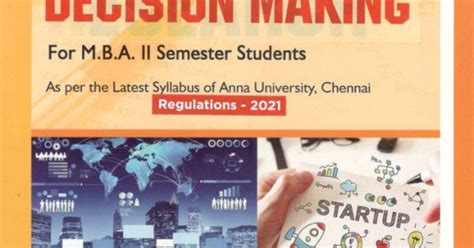 Quantitative Techniques For Decision Making