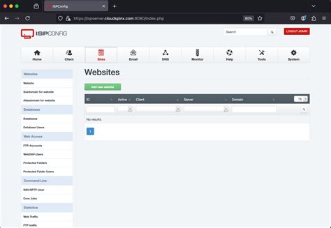 Install And Configure Ispconfig Control Panel On Debian 12 Cloudspinx