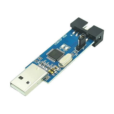 usbasp usbisp avr programador isp usb asp atmega8 atmega128 recto