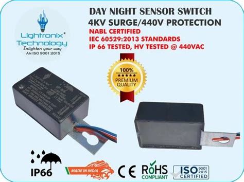 Lightronix Technology Lt Dns Ldr Ldr Sensor Switch With Automatic Day Night Switch 10 A At