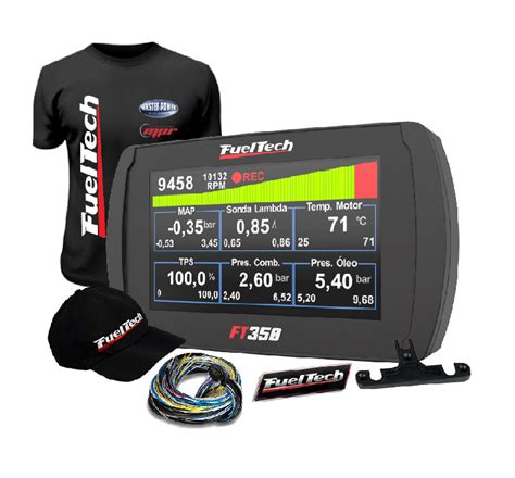 Fueltech Ft 350 Camiseta Bone Full Turbos