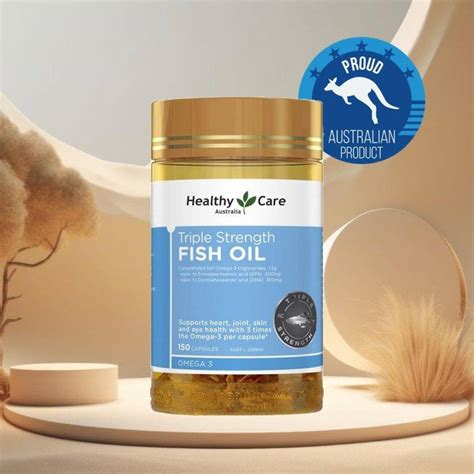 Healthy Care Triple Strength Fish Oil 150 Caps