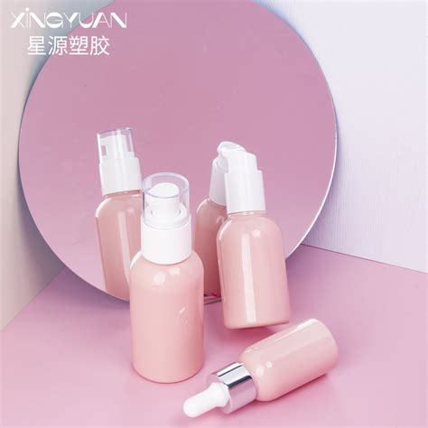 Pink Boston Lotion Bottles Withlotion Pump Xingyuan