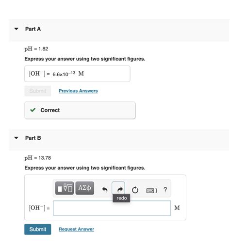 Solved Ph 1 82 Express Your Answer Using Two Significant