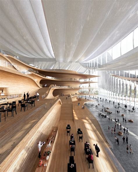Atrium Design For Shenzhen Opera House Museum Ceilings Concert Hall