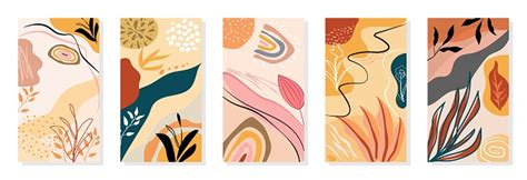 최소한의 트렌디 한 스타일로 창조적 인 추상 예술 파스텔 배경 모바일의 화면 템플릿 디자인 배너 제품 포스터 패션 패턴 0명에 대한 스톡 벡터 아트 및 기타 이미지 Istock