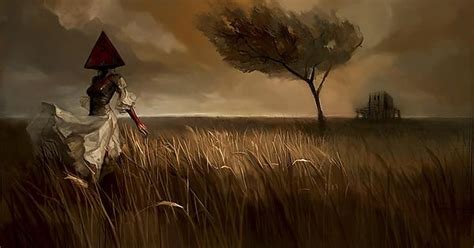 Pyramid Head Woman On The Field 1920 × 1080 Imgur