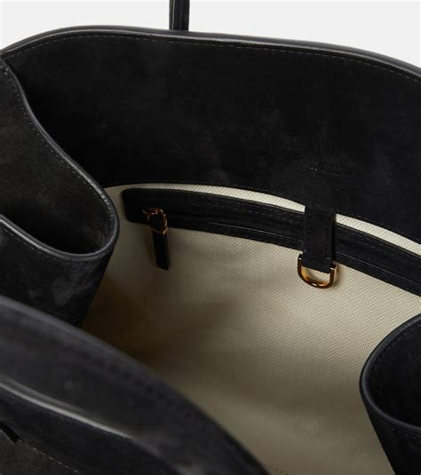 The Row Margaux 17 Suede Tote The Row