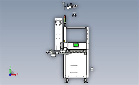 自动检测设备step模型图纸下载 懒石网