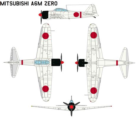 Mitsubishi A6m Zero By Bagera3005 On Deviantart