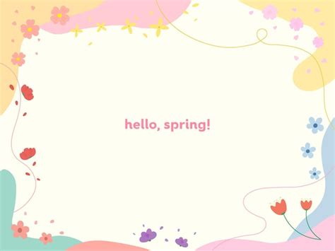 꽃 배경 프리미엄 벡터