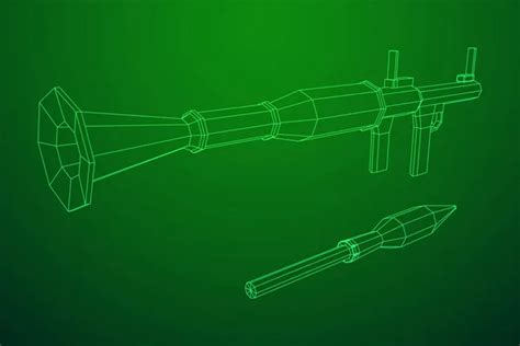 대전차 로켓 추진 유탄 발사기 Rpg 7 스톡 벡터 ©newb1 443816762