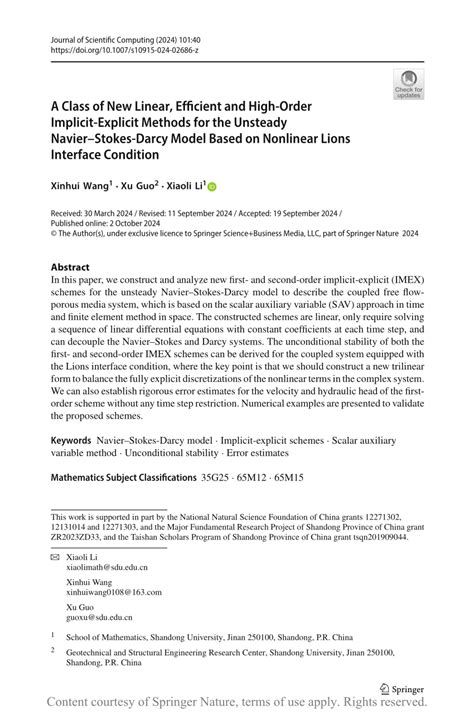 A Class Of New Linear Efficient And High Order Implicit Explicit