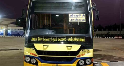 Tnstc Bus Timings From Chennai Kilambakkam Bus Stand