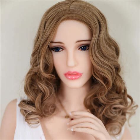 Cosdoll New Tpe Silicone Euramerican Face Real Dolls Head For Lifelike
