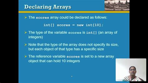 Basic Concepts Of An Array Youtube