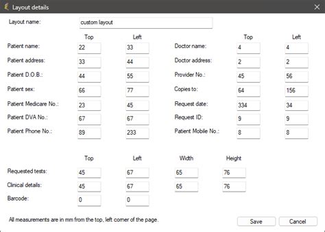 Set Up Imaging Forms