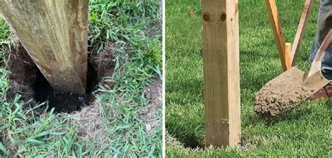 How To Set Fence Posts Without Concrete Easy Steps