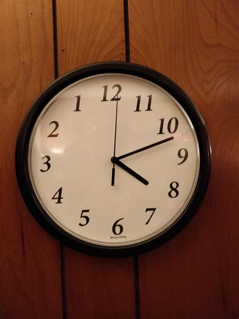 Counterclockwise Clock