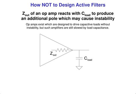 PPT How NOT To Design Active Filters PowerPoint Presentation Free Download ID 1183930