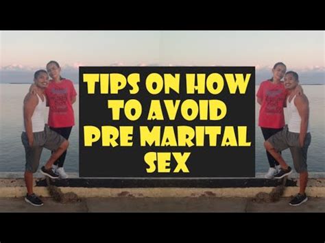 Tips On How To AVOID PRE MARITAL SEX YouTube