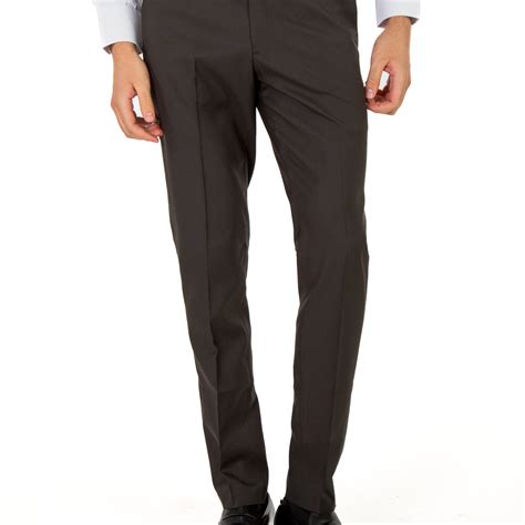 Francisco Tolli Slim Pin Checks Trouser Formal No Pleat Brandsqatar