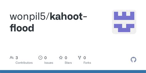 GitHub Wonpil5 Kahoot Flood