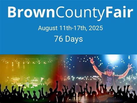 Brown County Fair 2025 223 8th Ave Nw Aberdeen Sd 11 August To 17