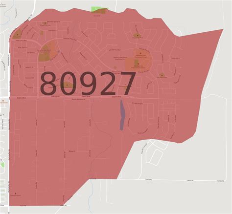Zip Code 80927