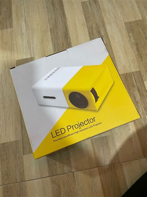 Led Projector Portable Furniture Home Living Furniture Other Home Furniture On Carousell