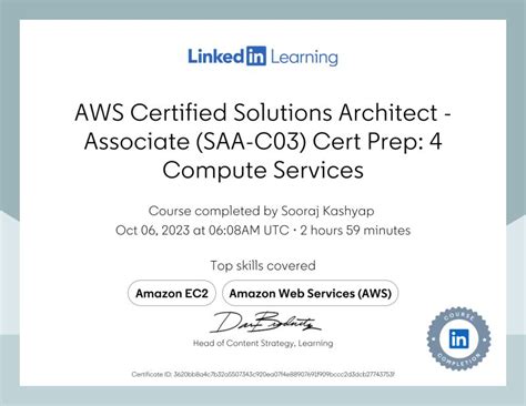 Sooraj Kashyap On Linkedin Certificate Of Completion