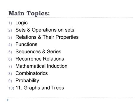 Discrete Structures And Their Introduction Pptx Educational Assessment Education