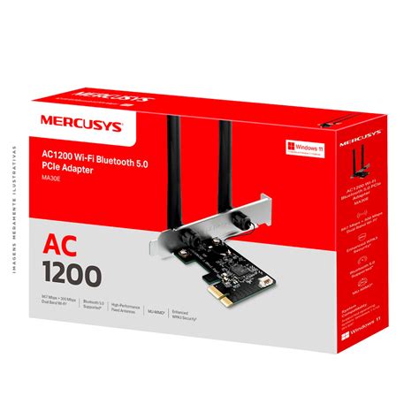 Placa De Rede Pcie Fenvi Wi Fi 6 Bt Dual Band Pce Ax1800