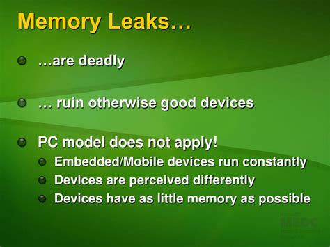 Ppt Memory Leak Detection With Lmemdebug Powerpoint Presentation