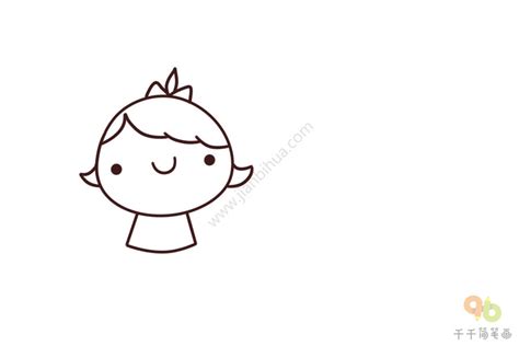 双胞胎姐妹简笔画 我们最爱跳舞情景故事简笔画