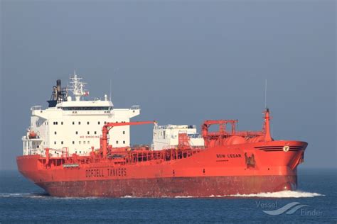 Bow Cedar Chemicaloil Products Tanker Detalles Del Buque Y Posición Actual Imo 9087013