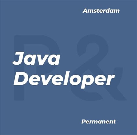 Bryan Van Harten On Linkedin Java Javadeveloper Kotlin Amsterdam