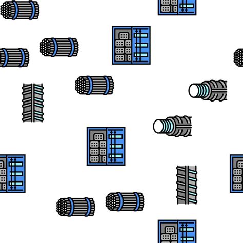 Rebar Construction Vector Seamless Pattern 10328063 Vector Art At Vecteezy