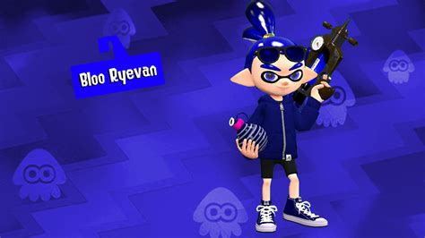 Splatoon 2 Poster Bloo Ryevan By Federxblueofficial On Deviantart