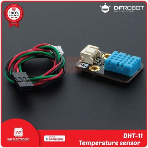 Jual Open Ds] Dfrobot Dht 11 Dht11 Temperature And Humidity Sensor Module Shopee Indonesia
